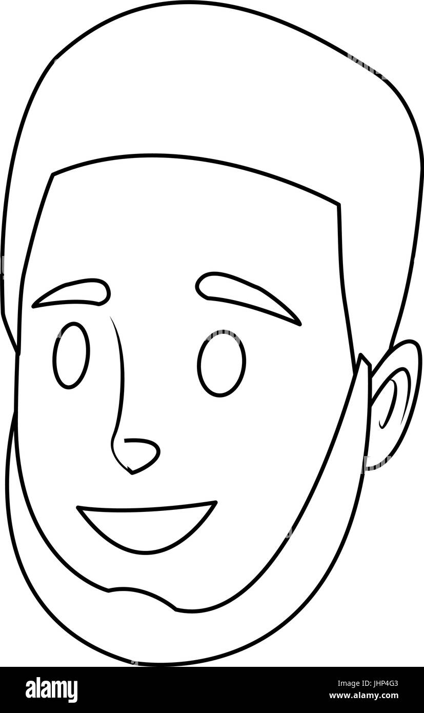 male head person cartoon avatar image Stock Vector Image & Art - Alamy