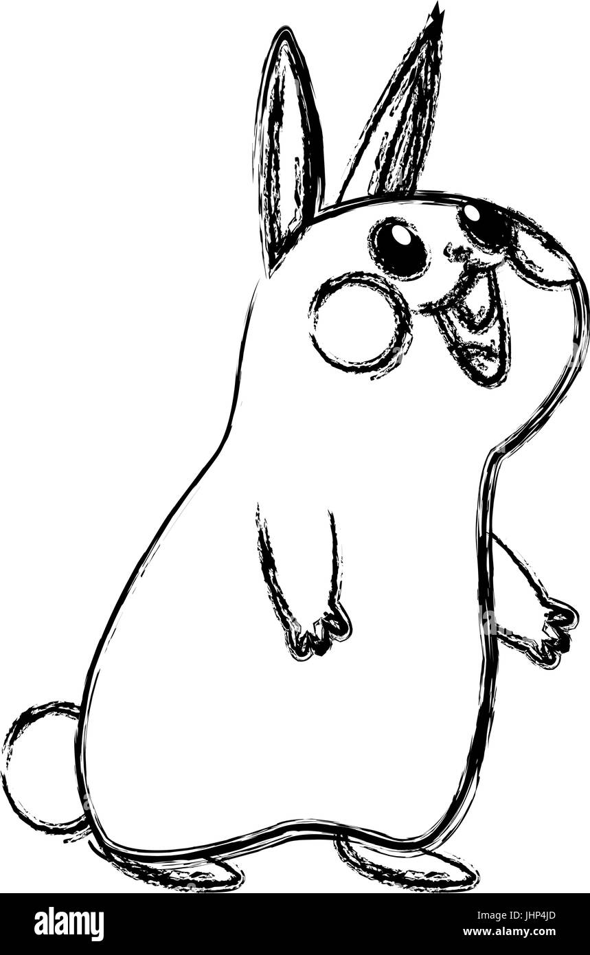 Kawaii comic Black and White Stock Photos & Images - Alamy