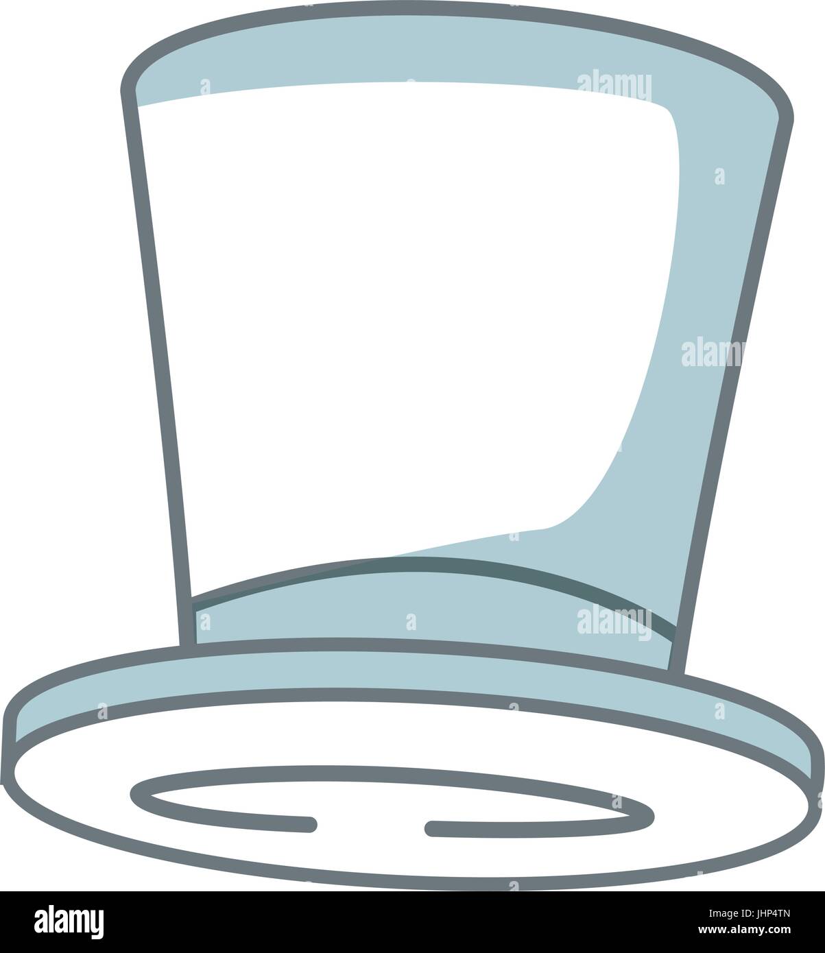 top hat elegant accessory fashion object Stock Vector Image & Art - Alamy