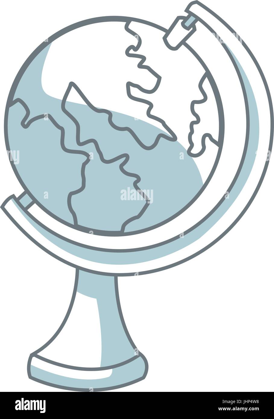 school globe map atlas study element Stock Vector Image & Art - Alamy