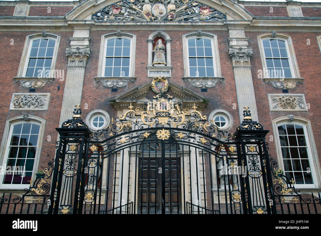 Entrance Gate of Worcester, Guildhall, England, UK Stock Photo - Alamy