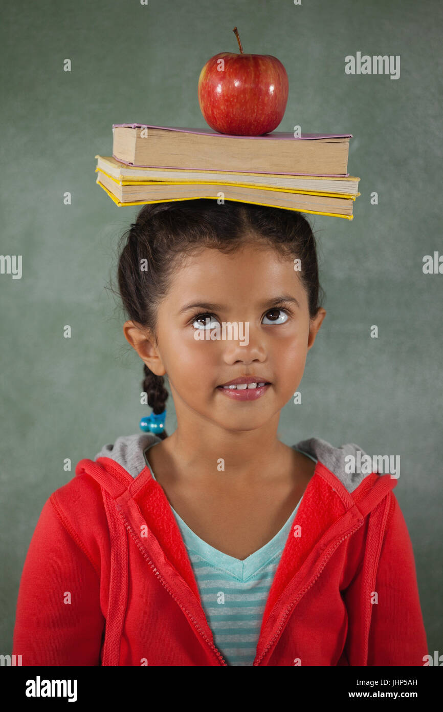 Balancing on apple hi-res stock photography and images - Alamy