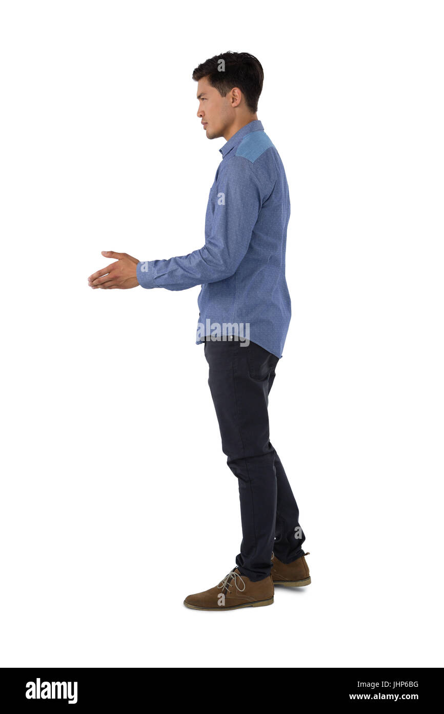 Person Standing Arms Out