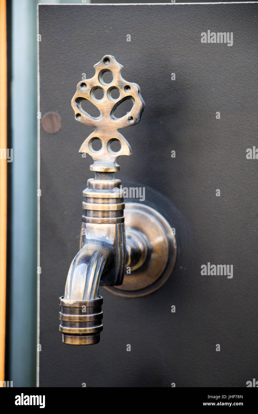 Turkish Ottoman style water tap examples Stock Photo - Alamy