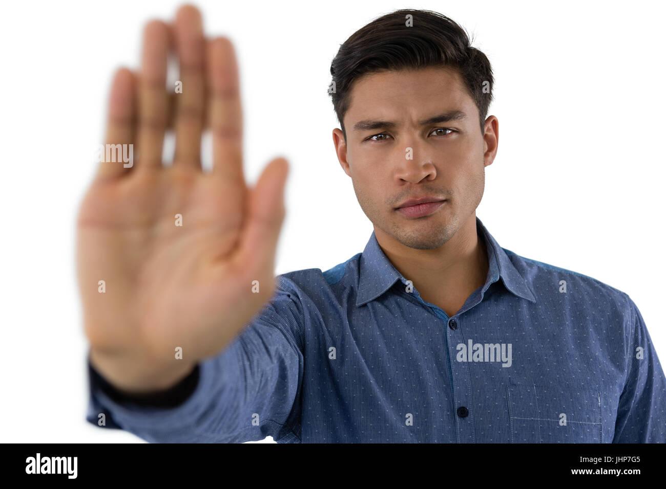 Business man showing hi-res stock photography and images - Alamy