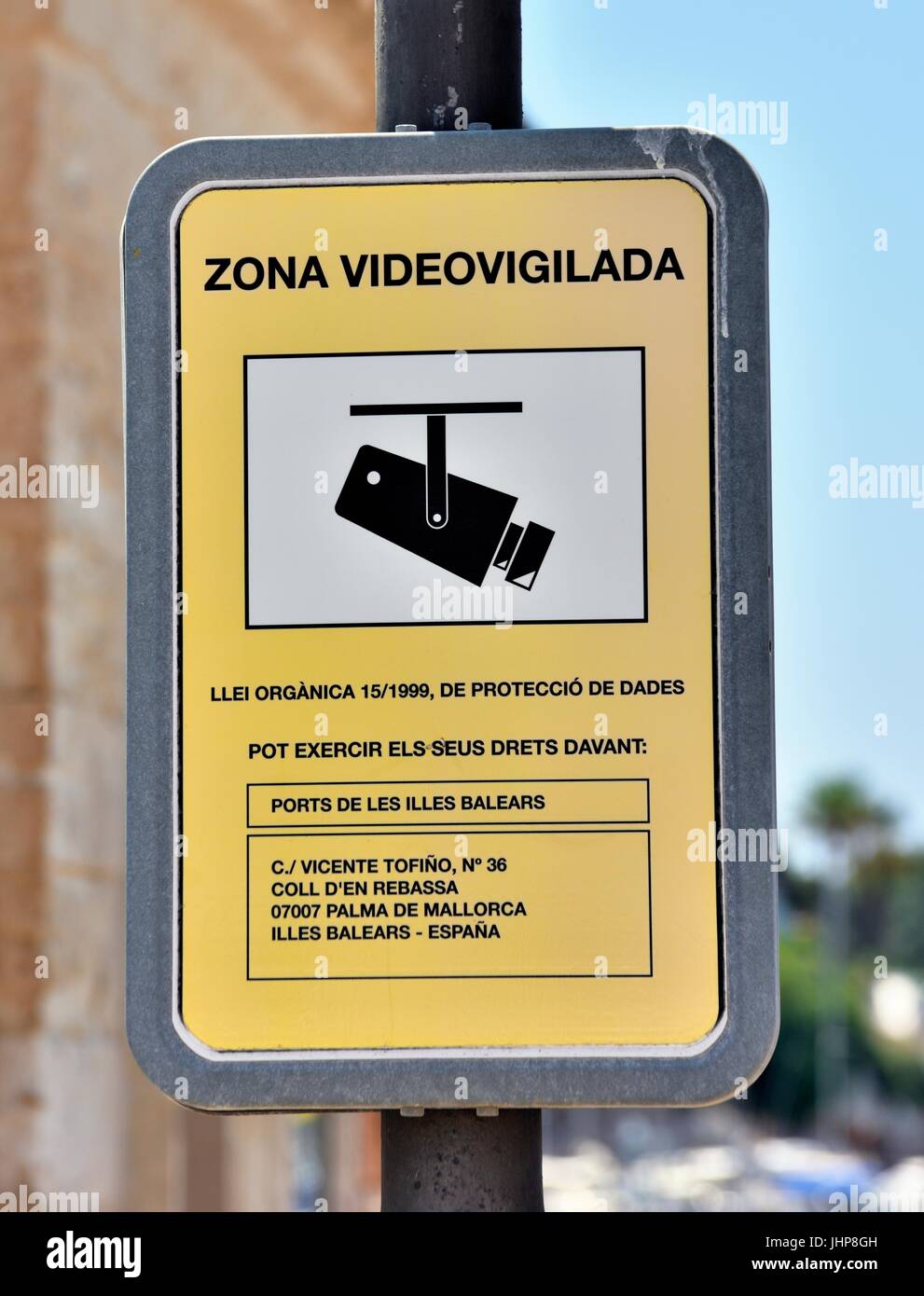 Cctv cctv zone hi-res stock photography and images - Alamy
