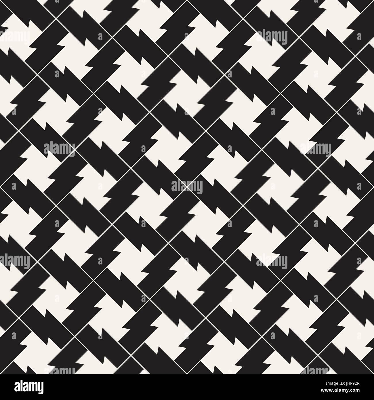 Vector seamless cross tiling pattern. Modern stylish geometric lattice ...