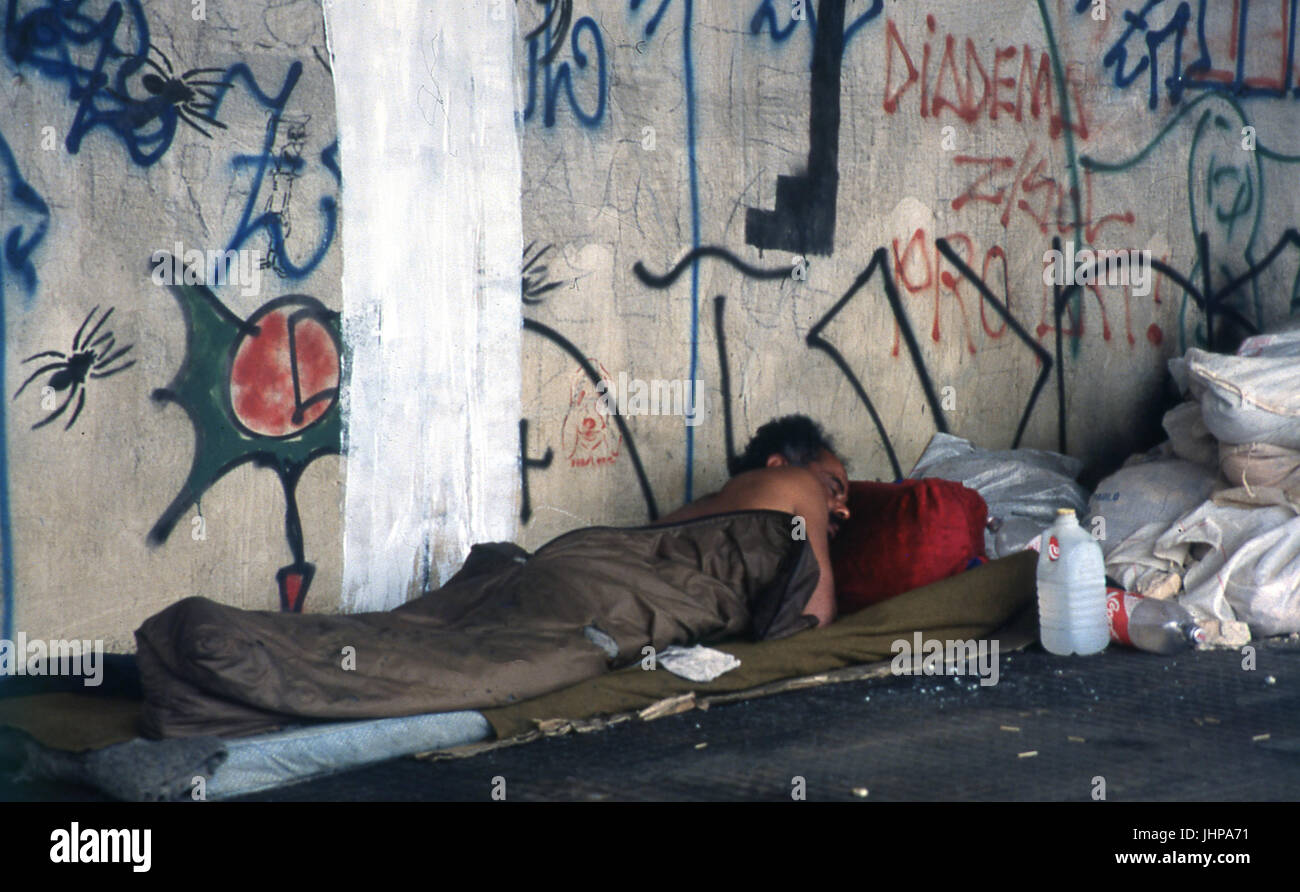 Sao paulo brazil homeless man hi-res stock photography and images - Alamy