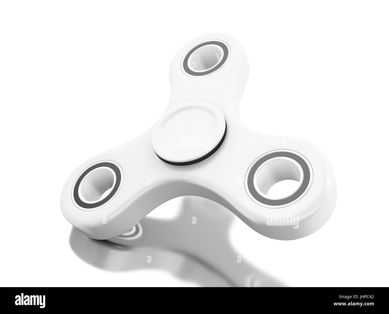 3d illustration. Fidget spinner. Autistic therapy, stres and anxiety ...
