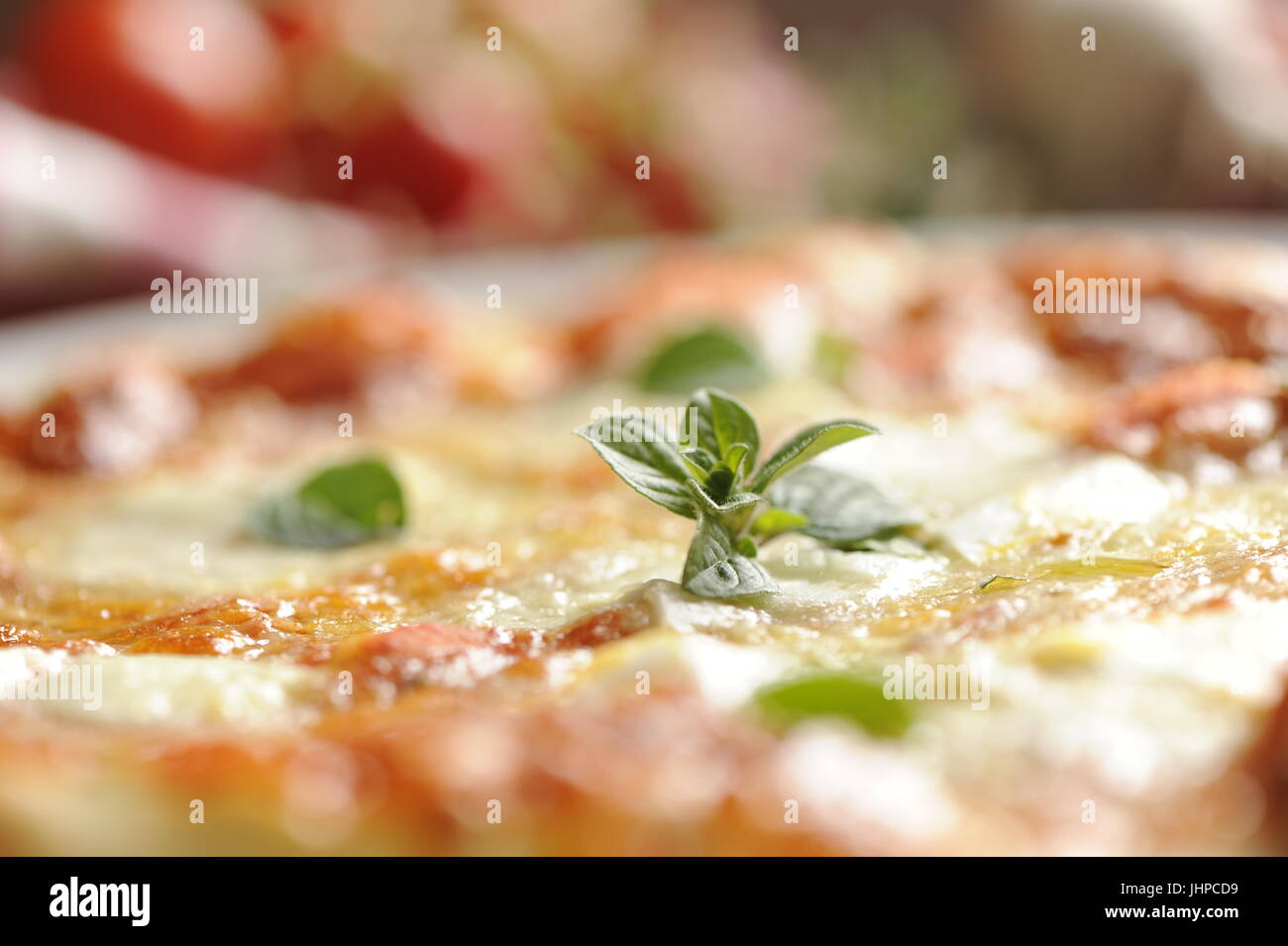 Italian Pizza Margherita Stock Photo - Alamy