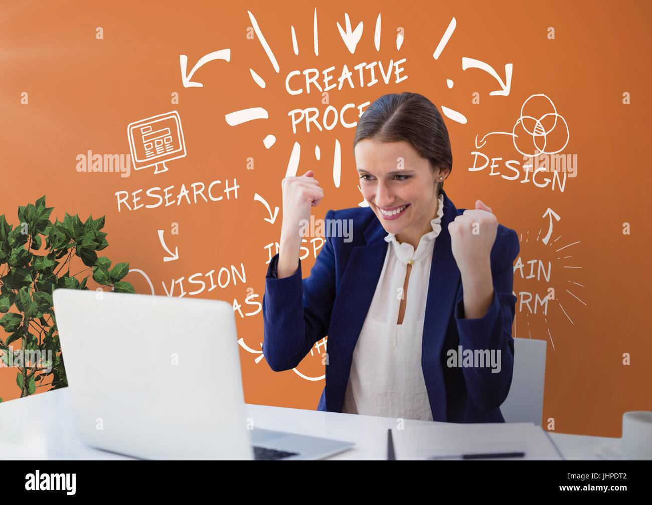 Computer vision analysis icon animation hi-res stock photography and ...