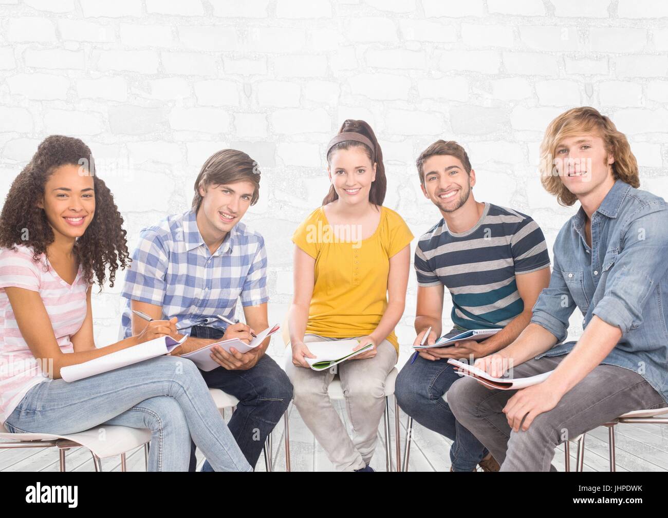 Students homework school wall hi-res stock photography and images - Alamy