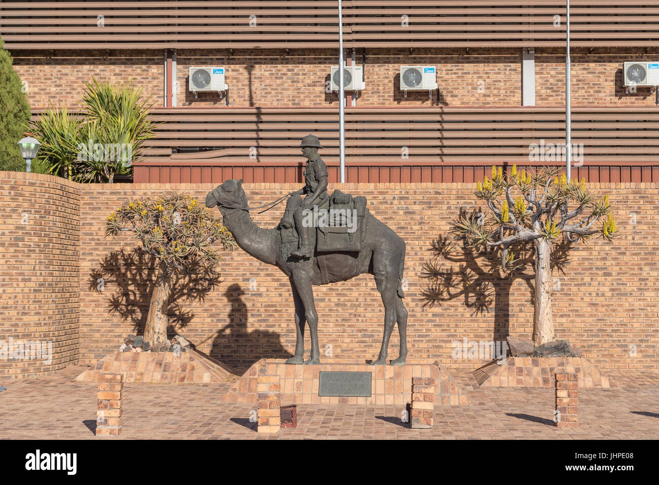 Desert police camel patrol hi-res stock photography and images - Alamy