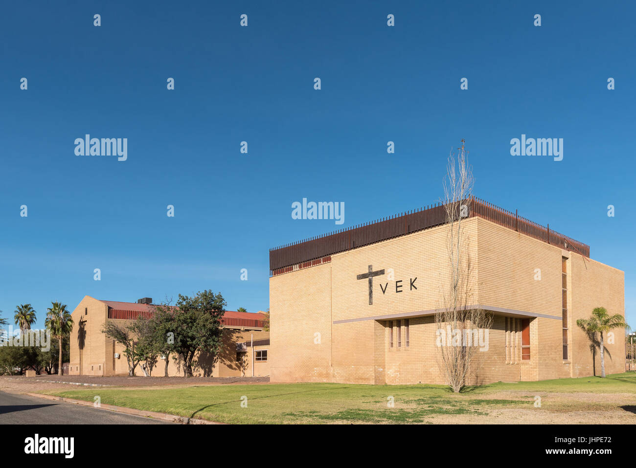 UPINGTON, SOUTH AFRICA - JUNE 11, 2017: The Full Gospel Church in ...
