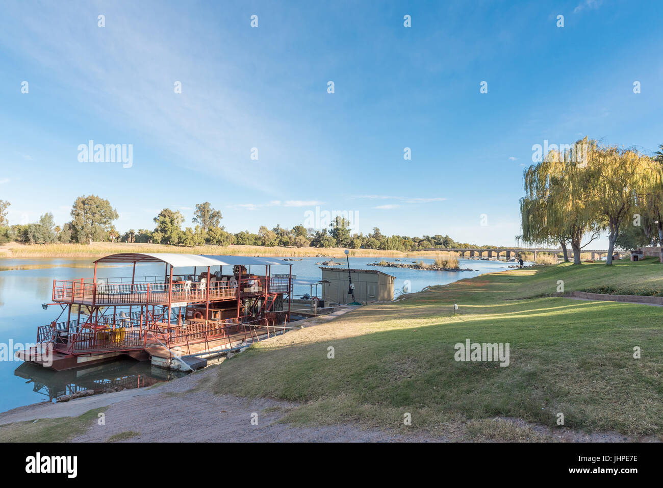 River boat orange river upington hi-res stock photography and images ...