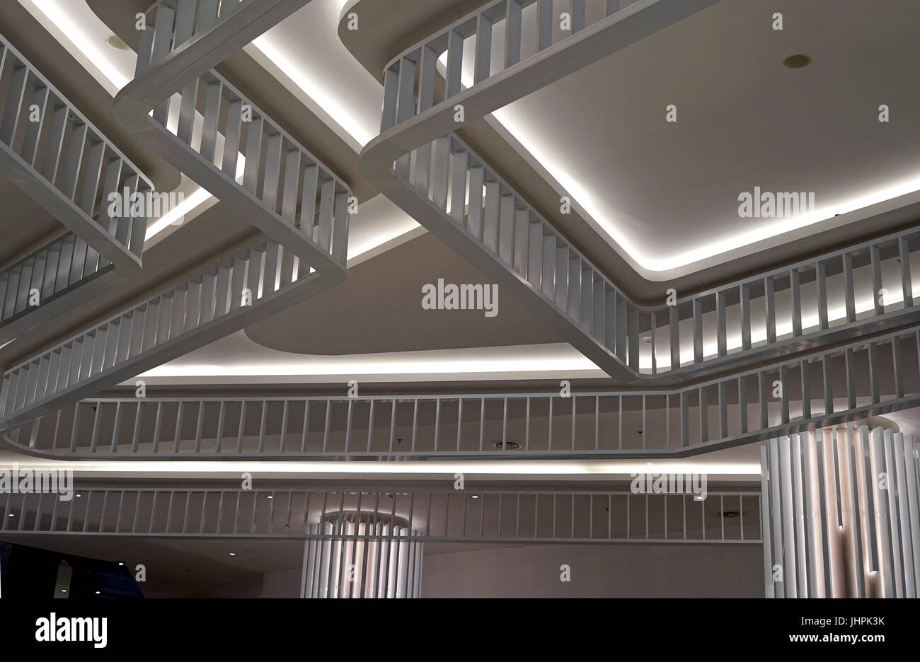 Interior Mall Neo Soho, Podomoro City, Jakarta, Indonesia Stock Photo ...