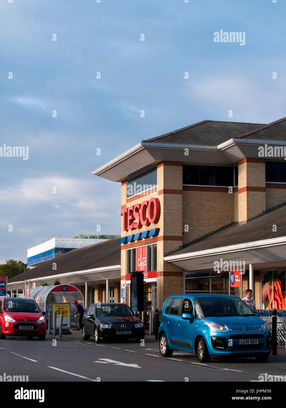 Tesco Extra supermarket store, company founded by Jack Cohen in 1919 ...