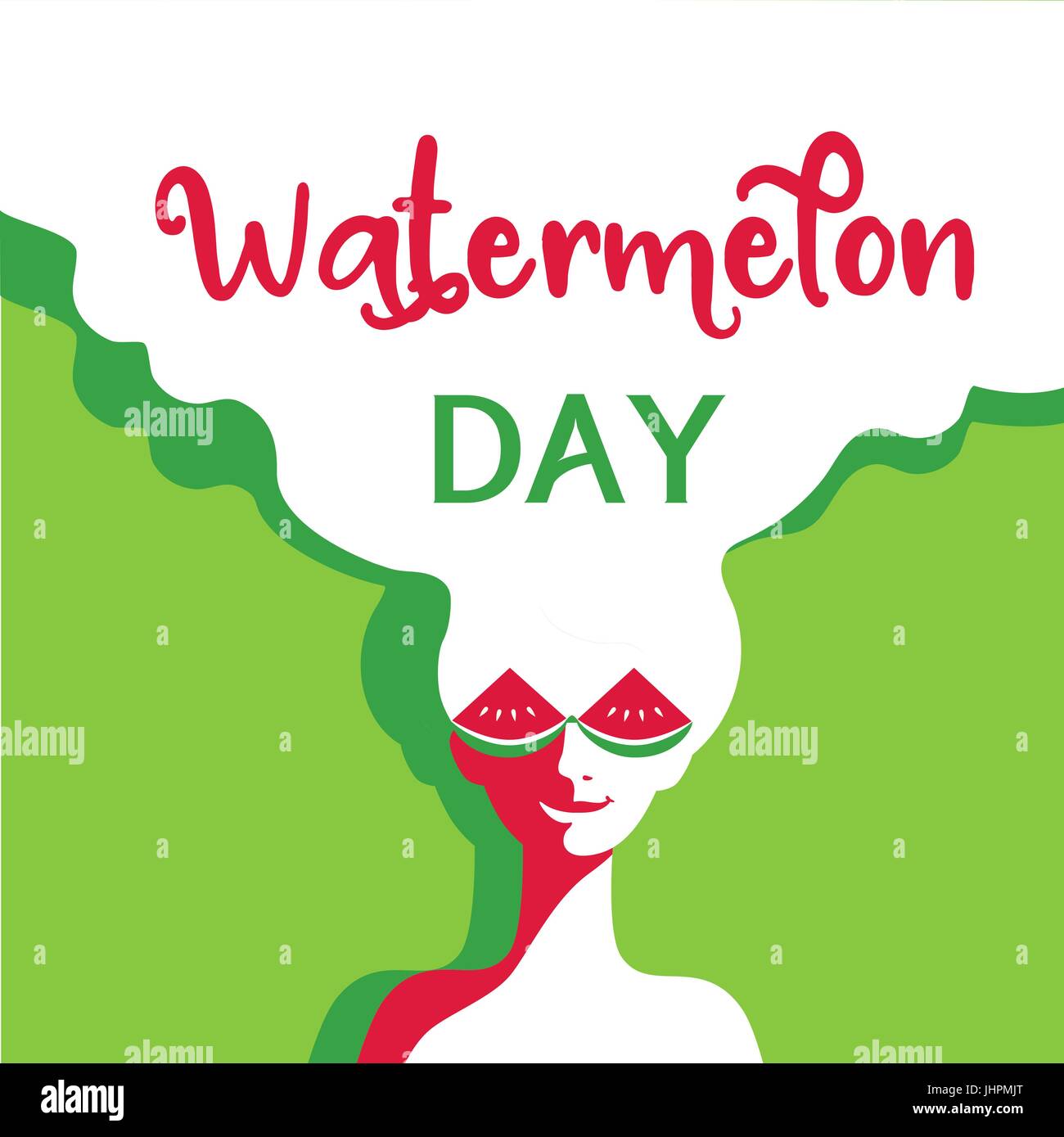 Watermelon poster concept Stock Vector Image & Art - Alamy