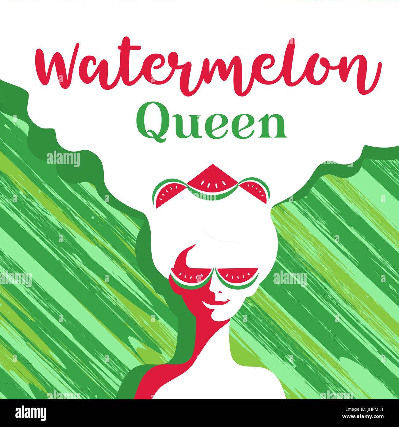 Watermelon poster concept Stock Vector Image & Art - Alamy