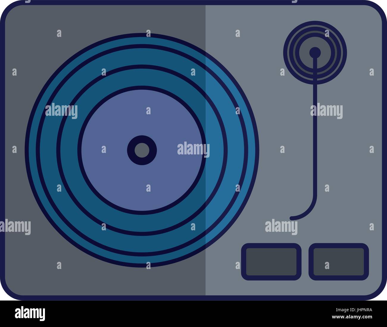 dj turntable icon Stock Vector Image & Art - Alamy