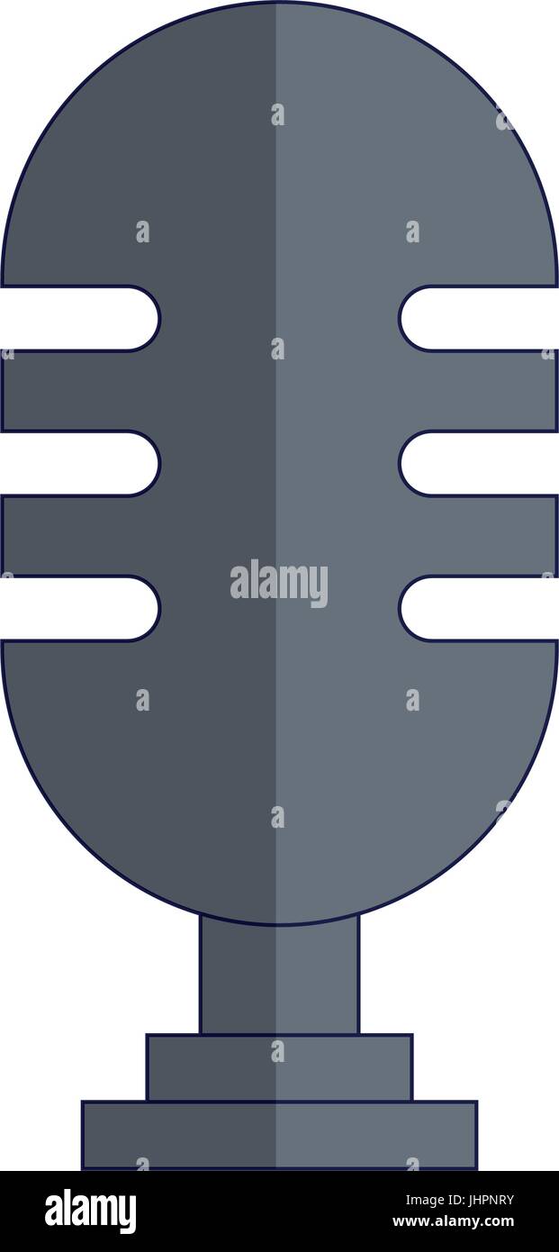 retro microphone icon Stock Vector Image & Art - Alamy