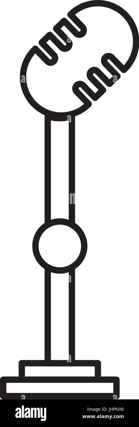 retro microphone icon Stock Vector Image & Art - Alamy