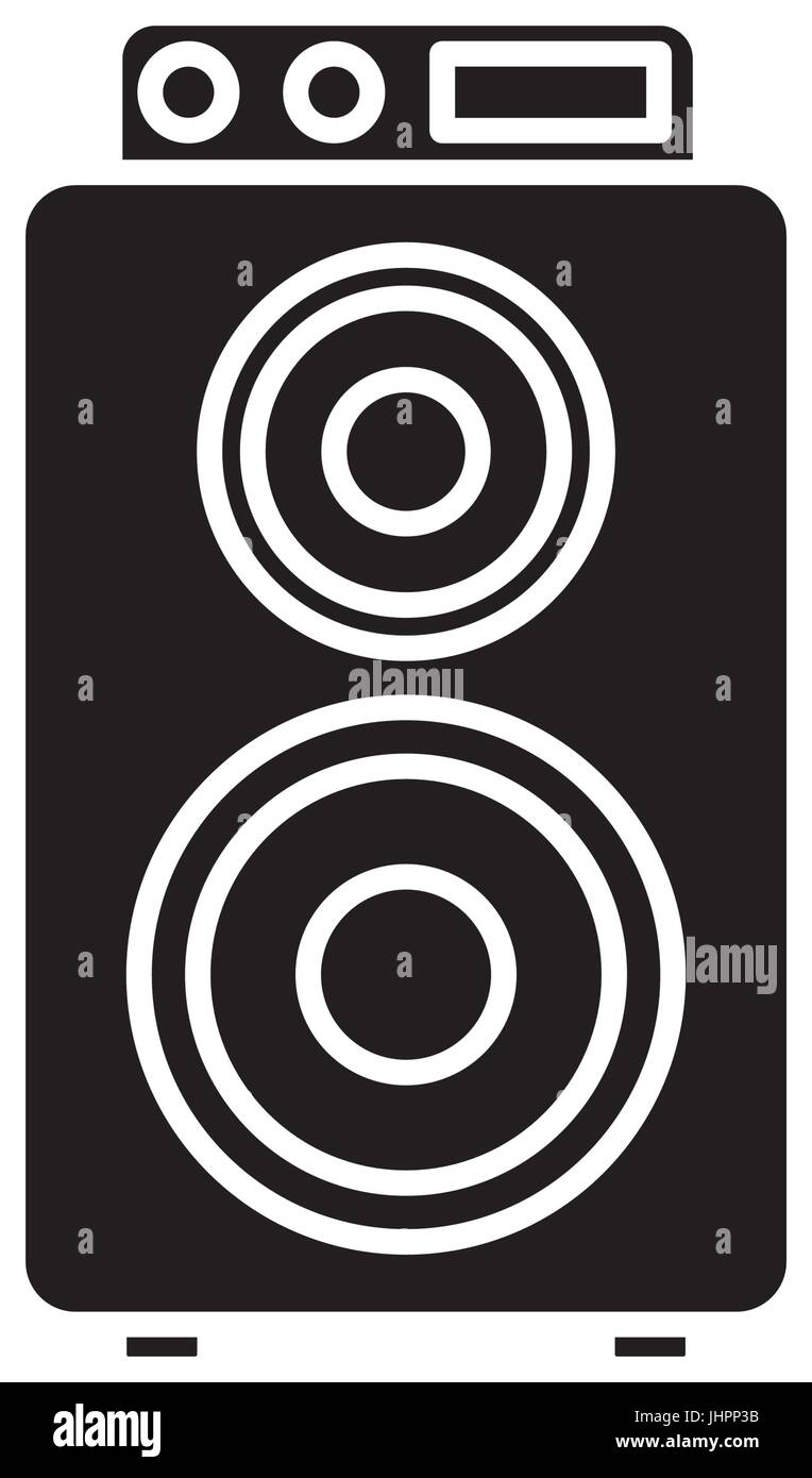 speaker box icon Stock Vector Image & Art - Alamy
