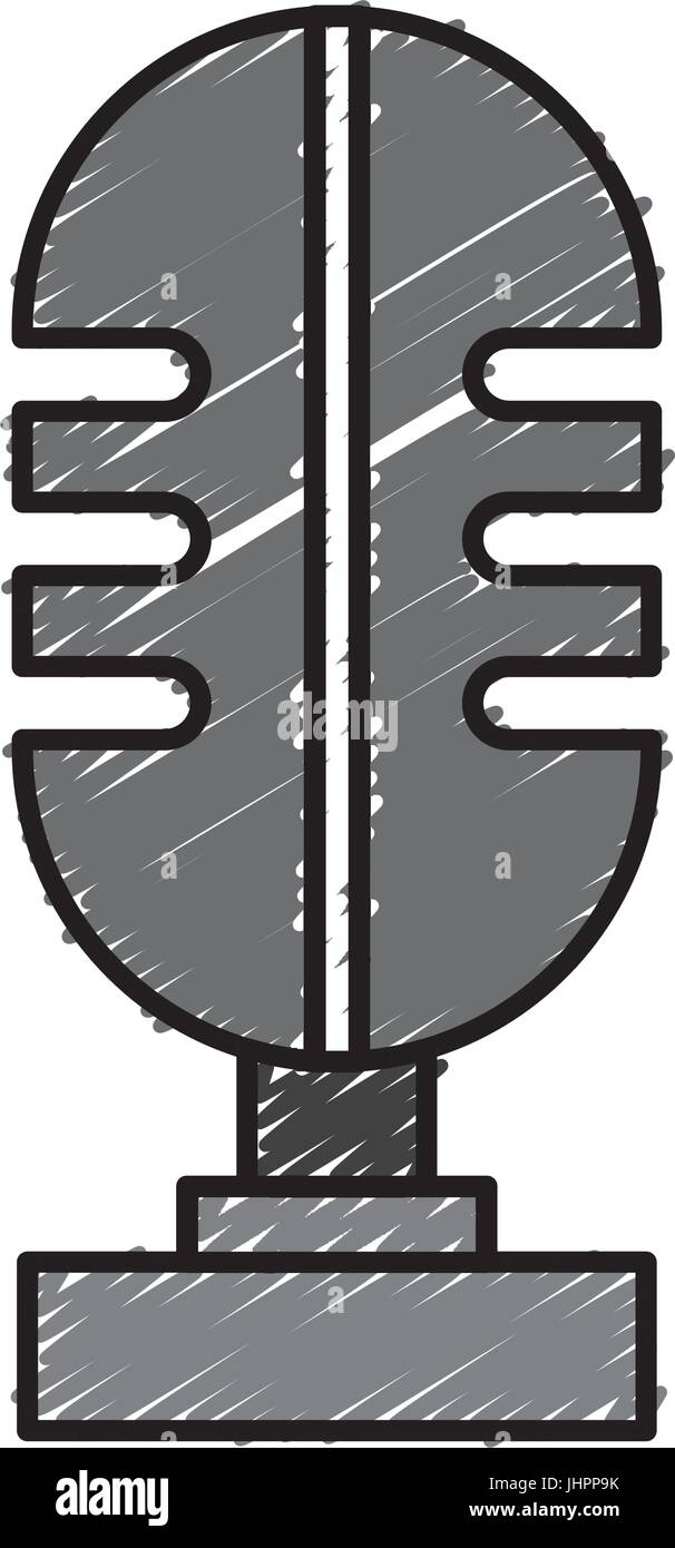 retro microphone icon Stock Vector Image & Art - Alamy