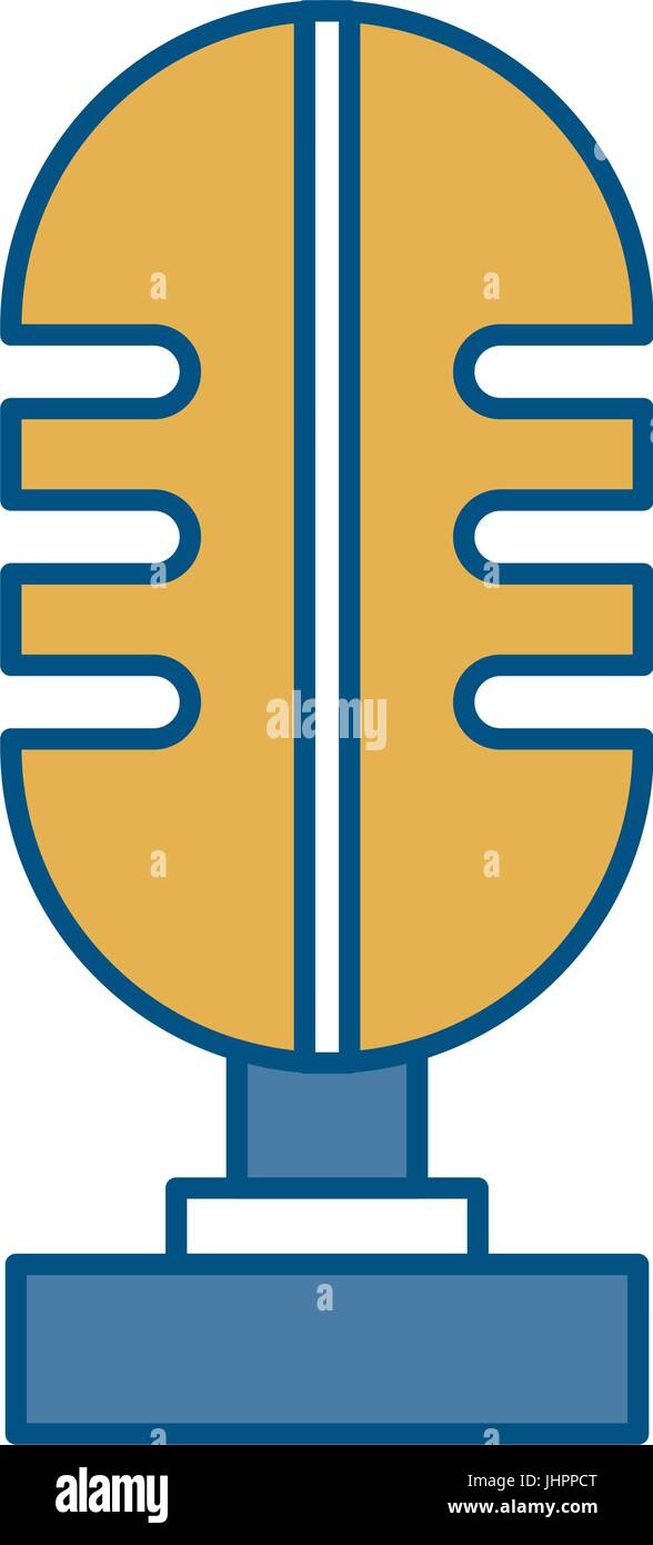 retro microphone icon Stock Vector Image & Art - Alamy