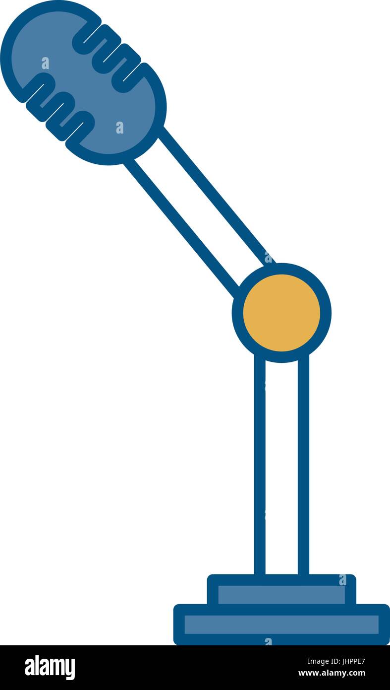 retro microphone icon Stock Vector Image & Art - Alamy