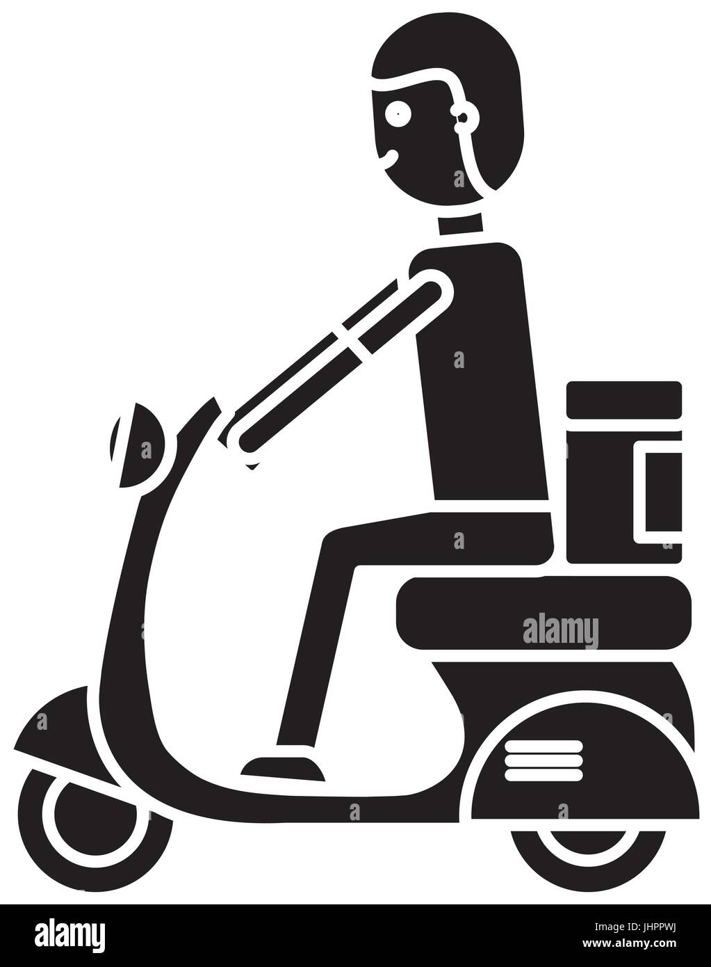 Scooter detail Stock Vector Images - Alamy