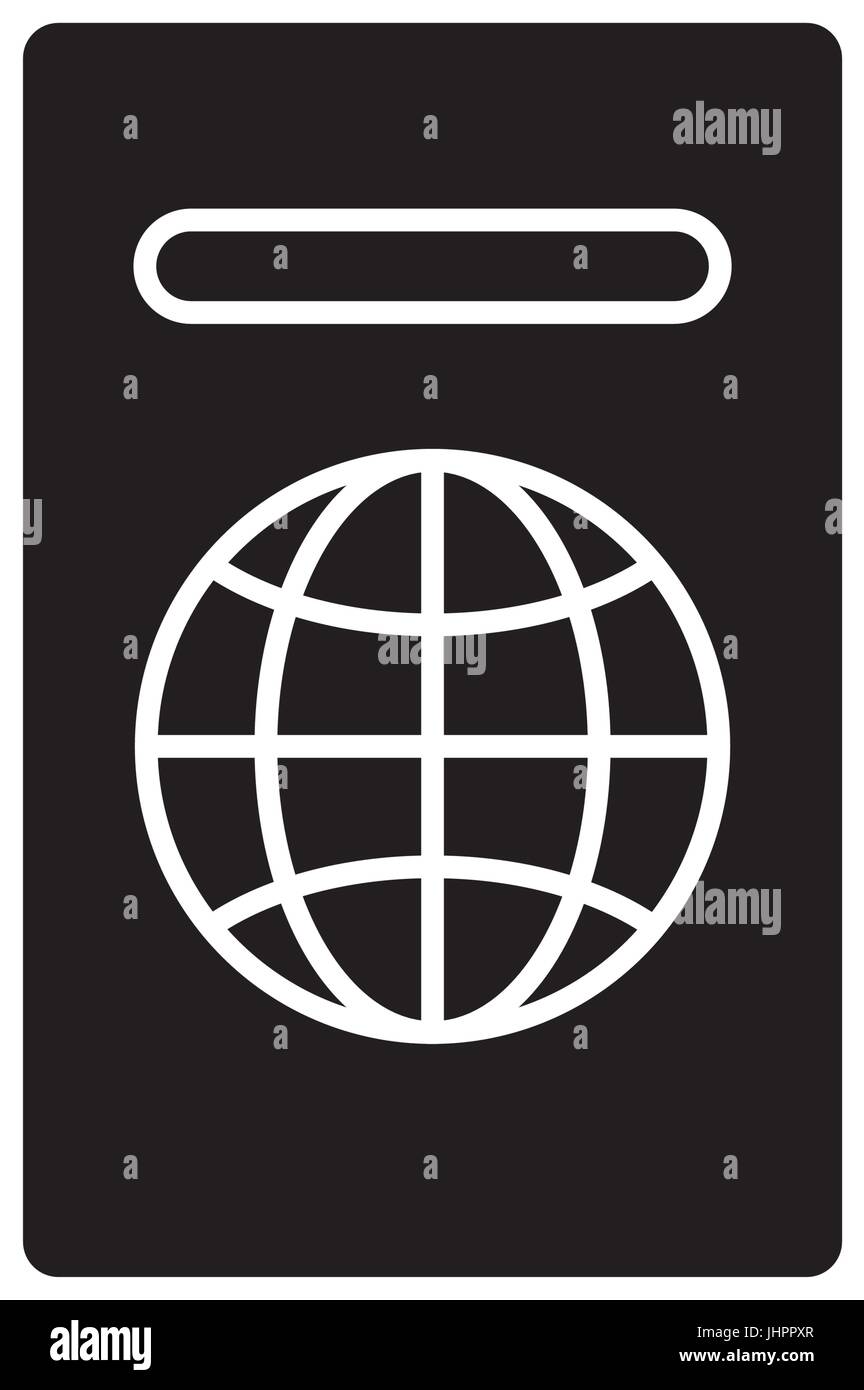 passport document icon Stock Vector Image & Art - Alamy