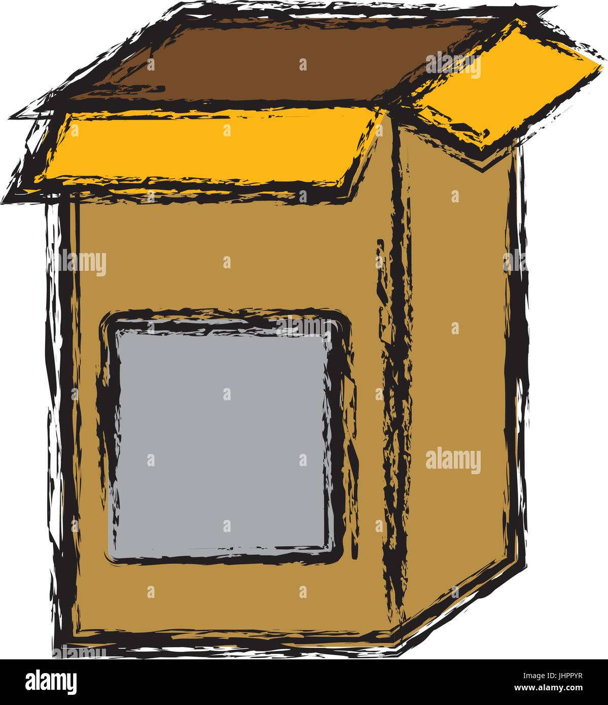 carton box icon Stock Vector Image & Art - Alamy