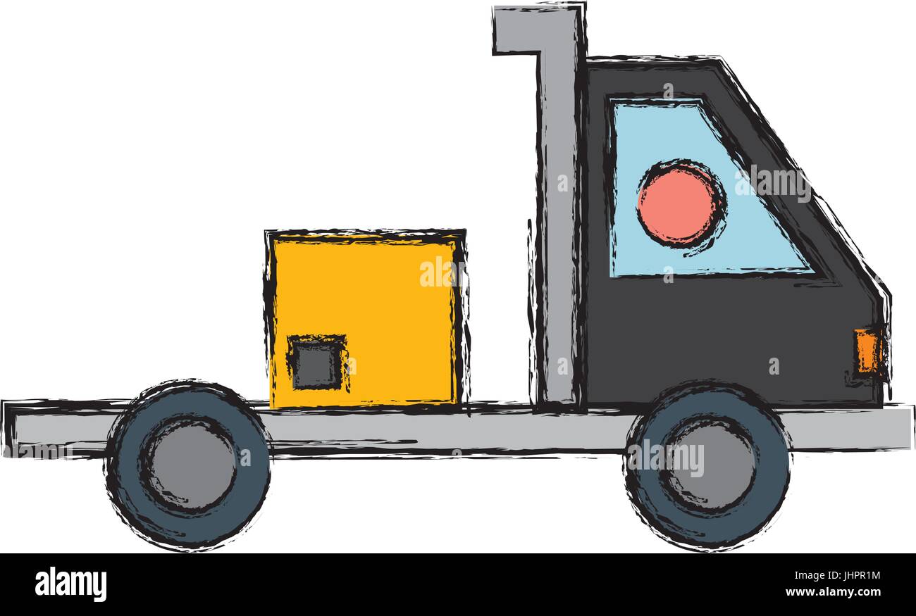 cargo truck icon Stock Vector Image & Art - Alamy