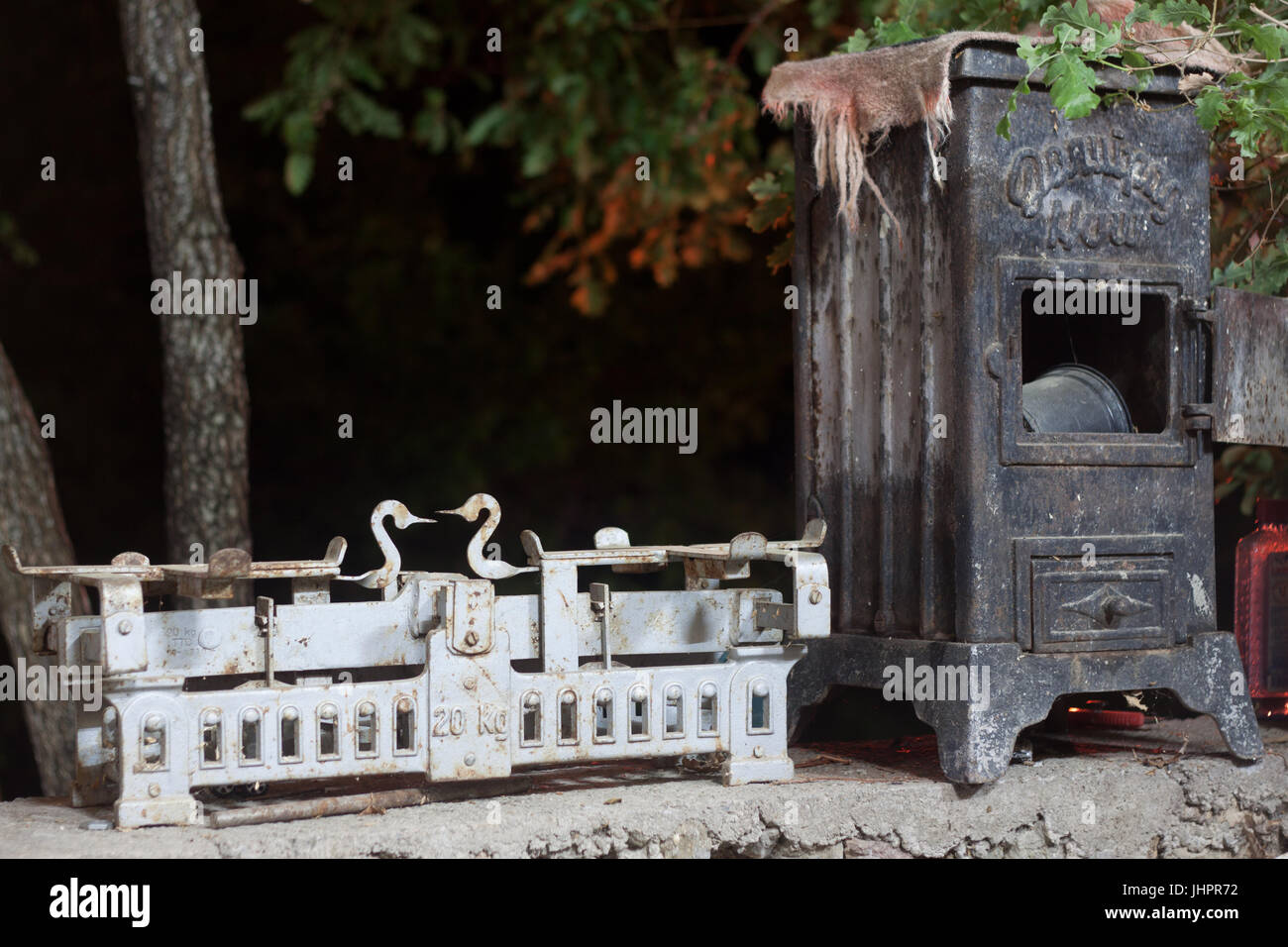 antique stuff and things Stock Photo - Alamy