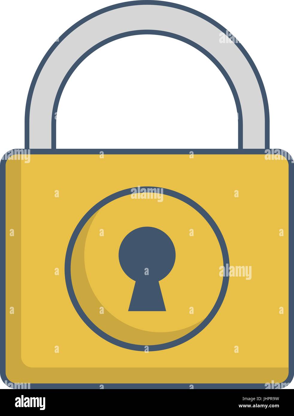 security padlock icon Stock Vector Image & Art - Alamy