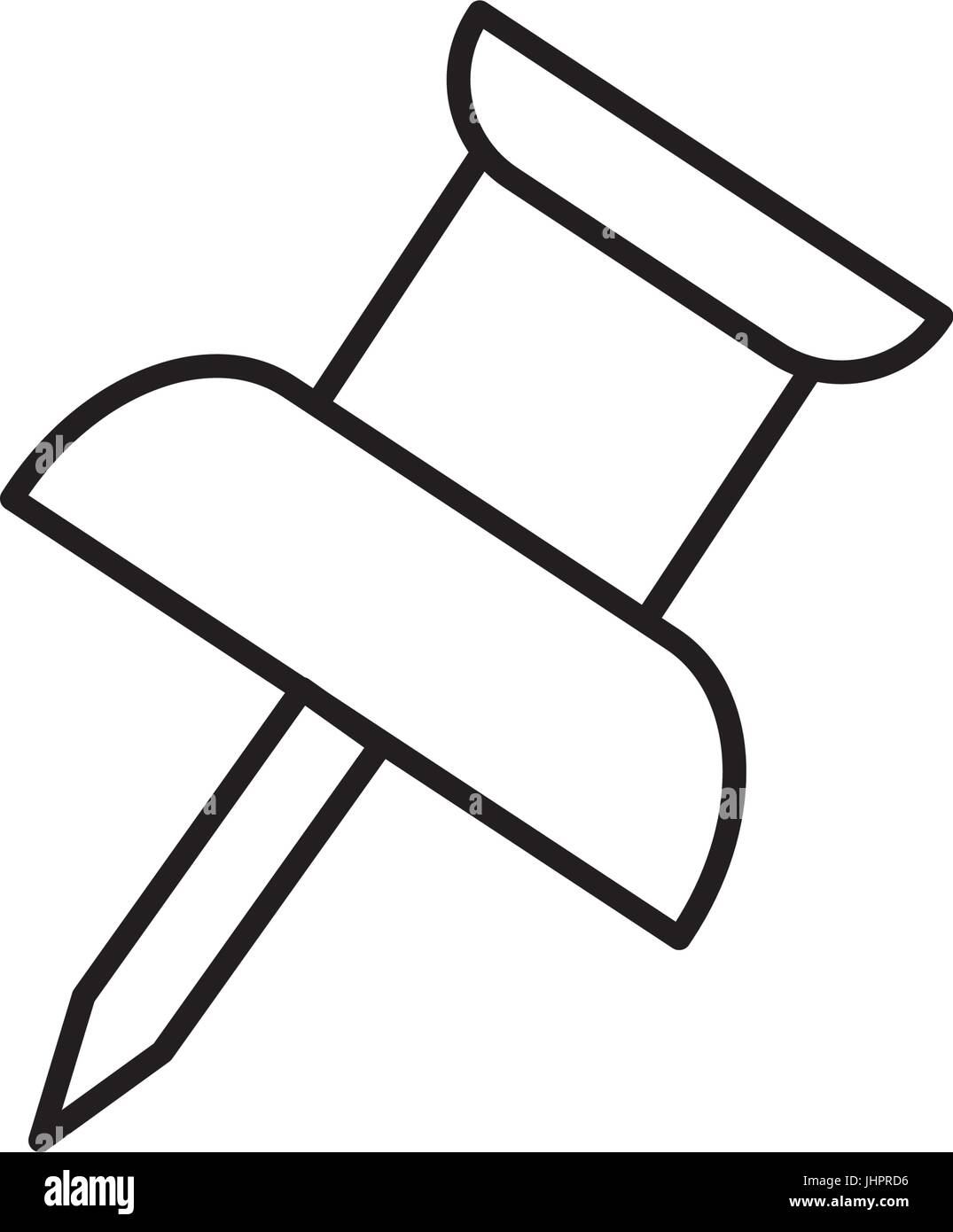 Cartoon desk office work place Black and White Stock Photos & Images ...