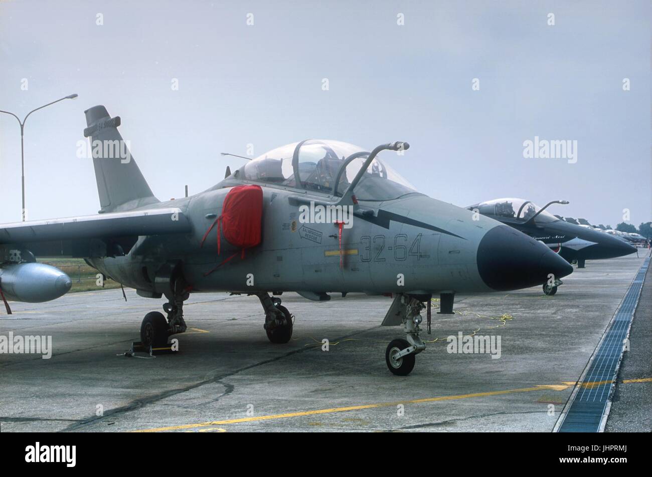 Italian Air Force, AMX "Ghibli" ground-attack aircraft Stock Photo - Alamy