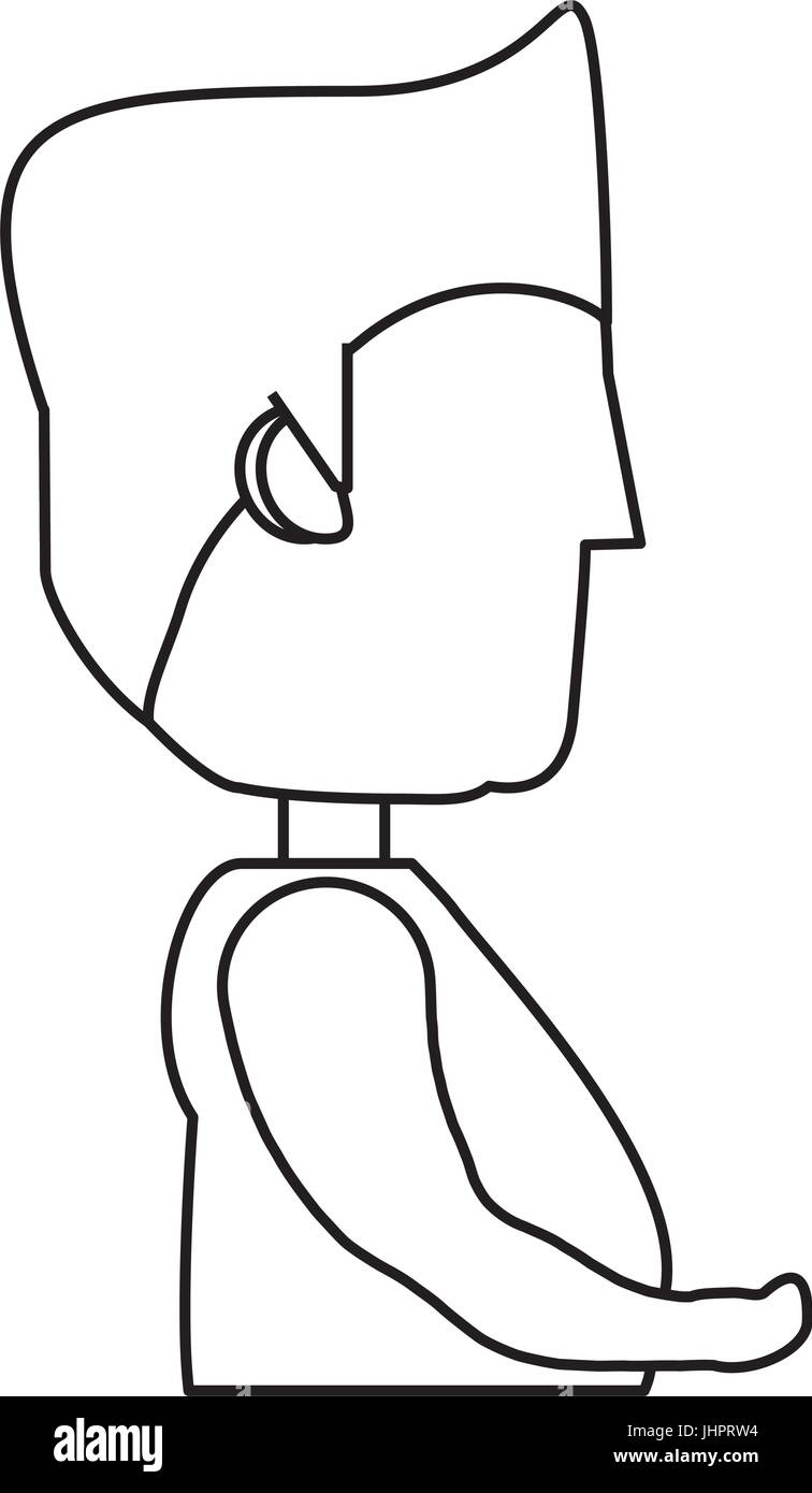 Fat young man Black and White Stock Photos & Images - Alamy