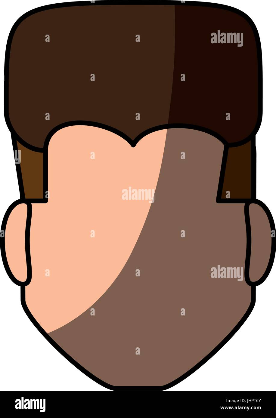 Faceless guy cartoon Stock Vector Image & Art - Alamy