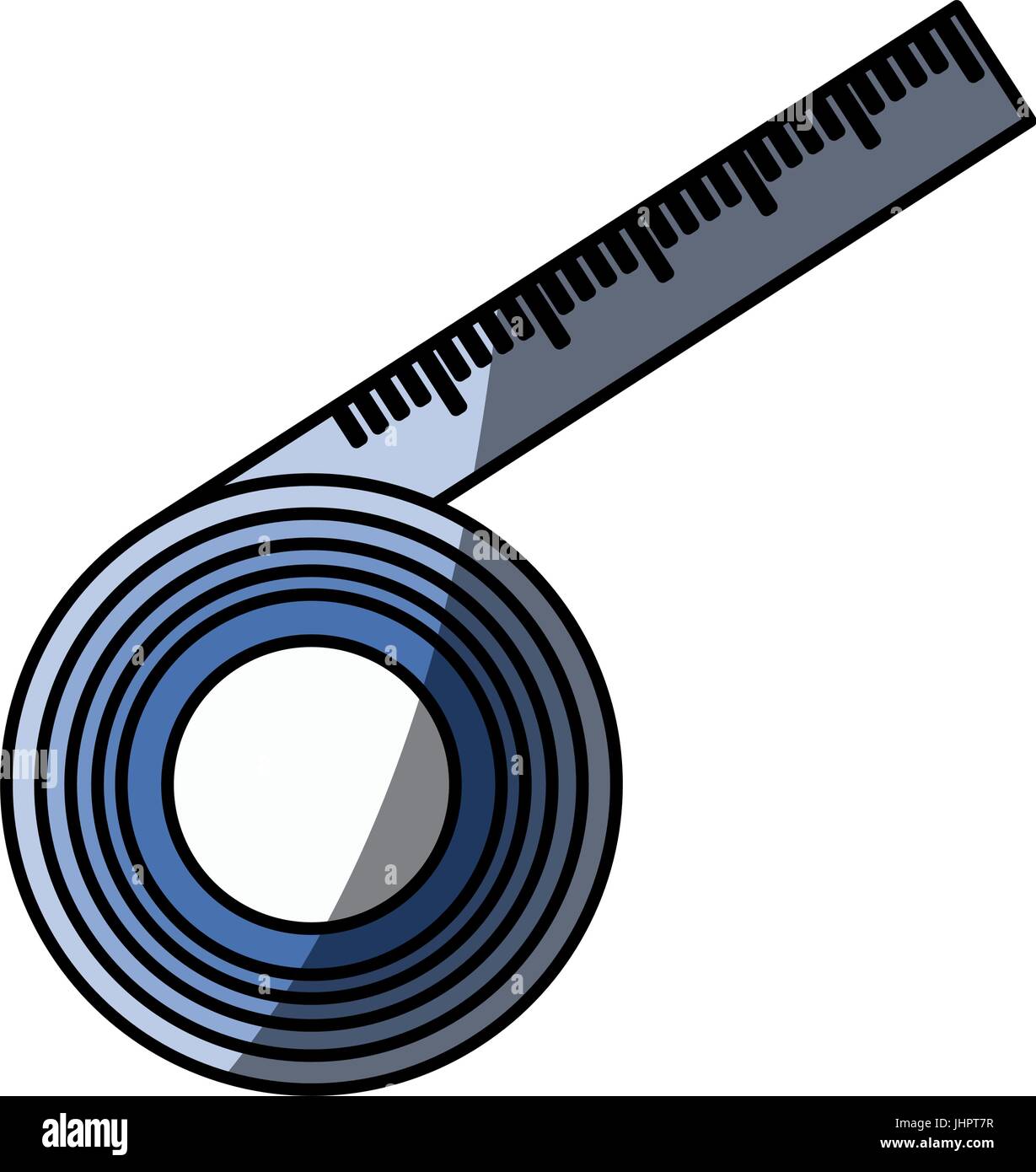 Outside measurement Stock Vector Images - Alamy