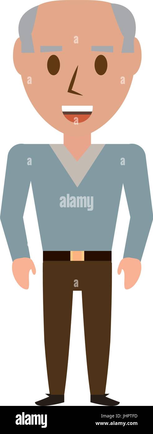 Retro Old man cartoon Stock Vector Image & Art - Alamy