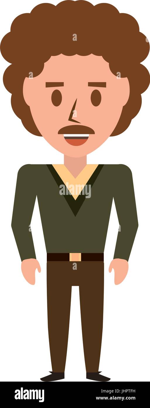 Retro Man cartoon Stock Vector Image & Art - Alamy