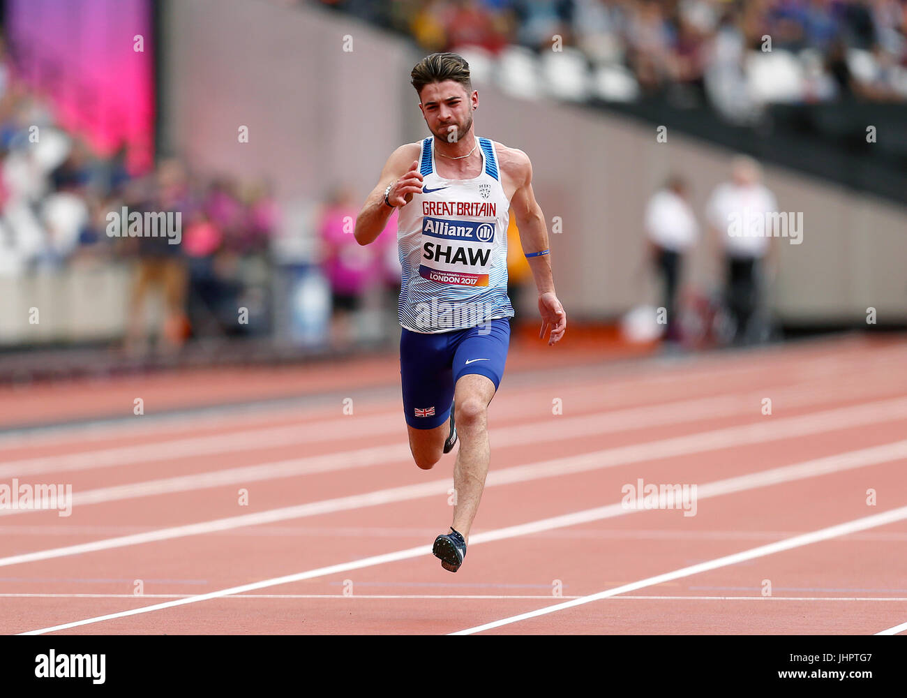 Great Britain's Zachary Shaw on his way to finishing fourth in the Men ...