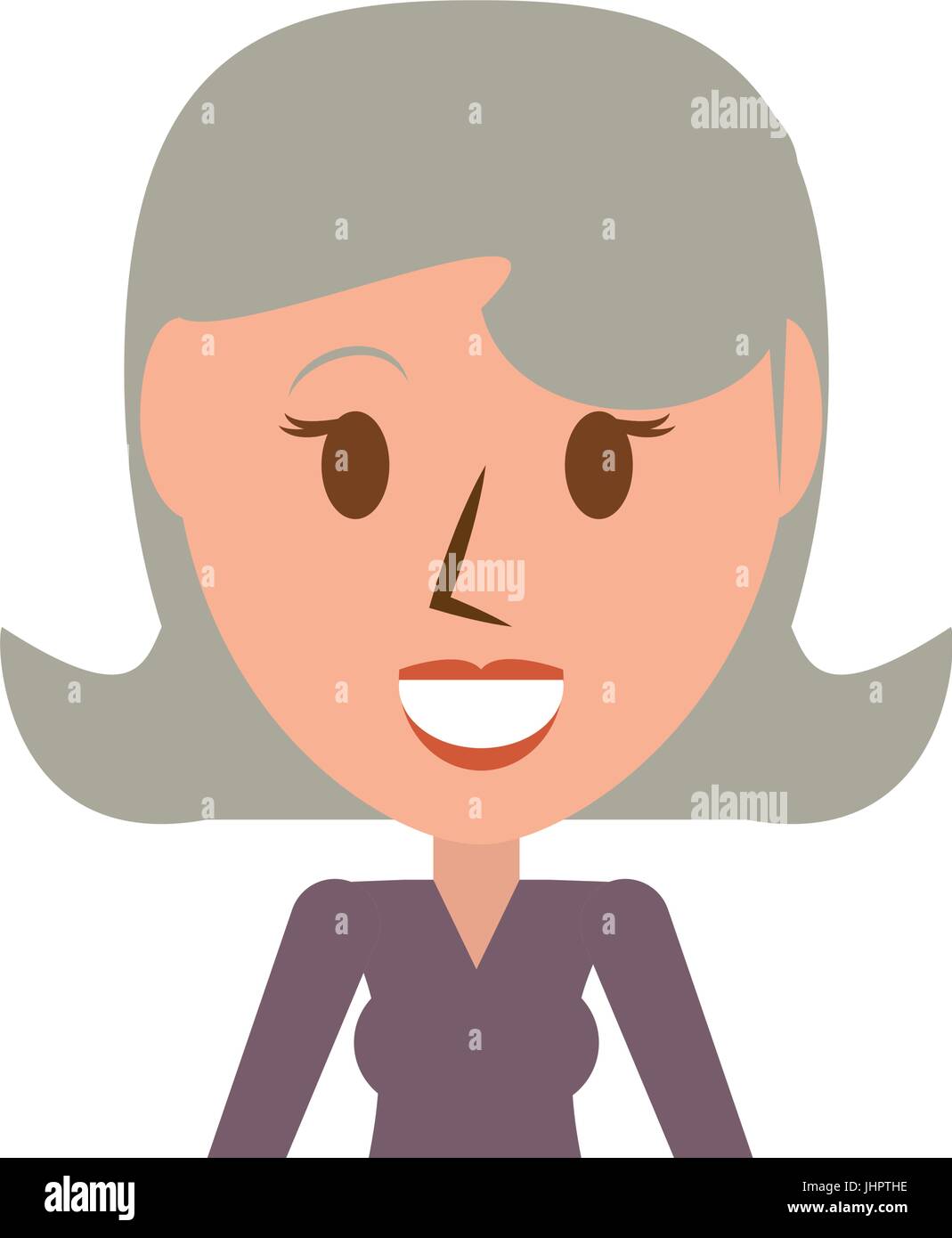 Retro old woman cartoon Stock Vector Image & Art - Alamy