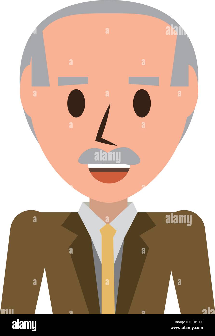 Retro Old man cartoon Stock Vector Image & Art - Alamy