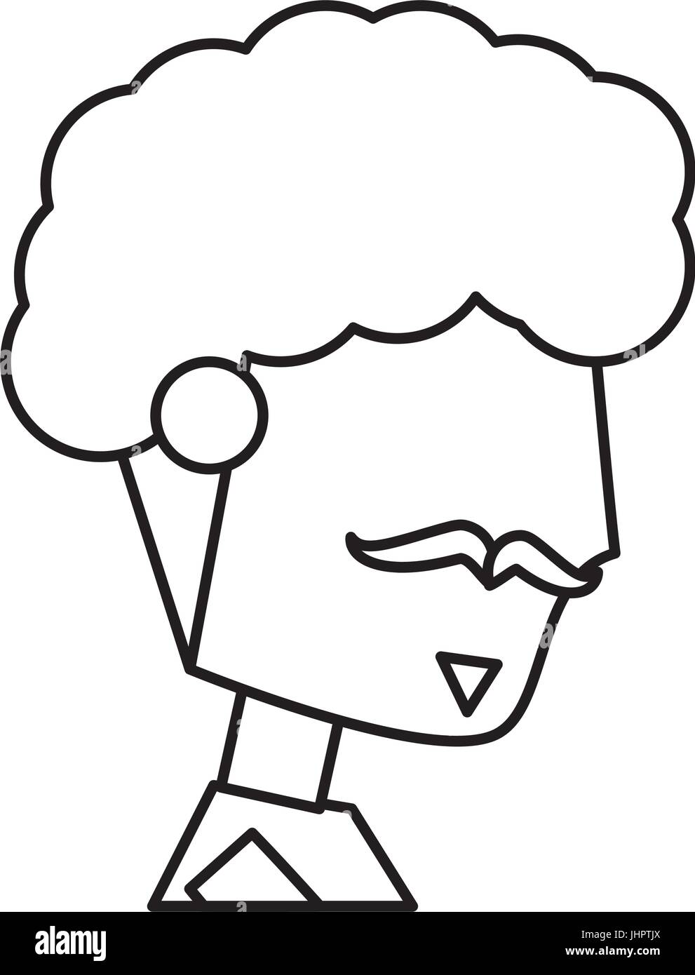 Faceless salesman Stock Vector Images - Alamy