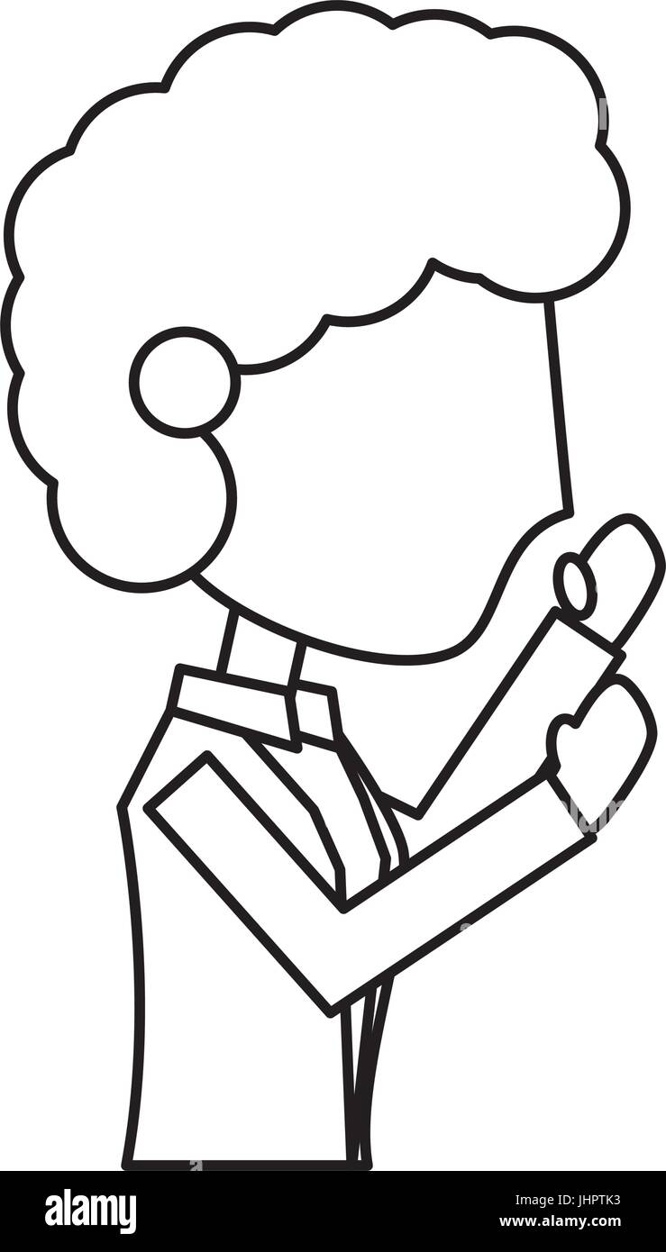 Faceless Salesman Stock Vector Images - Alamy