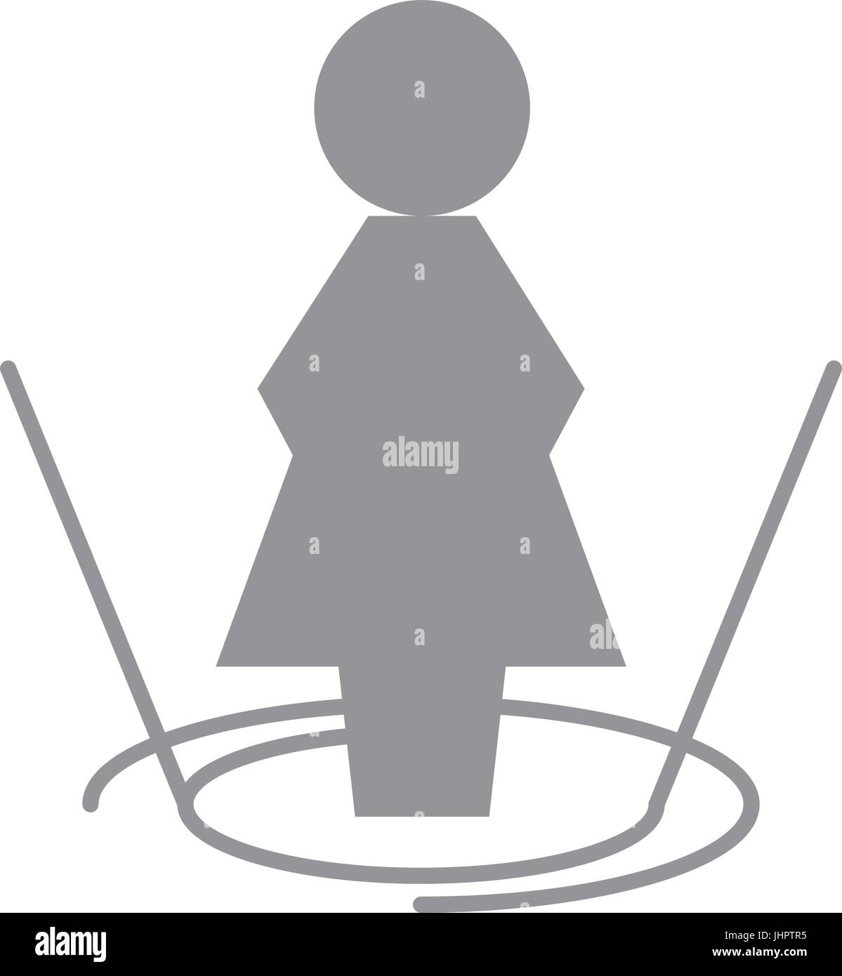 Woman pictogram symbol Stock Vector Image & Art - Alamy