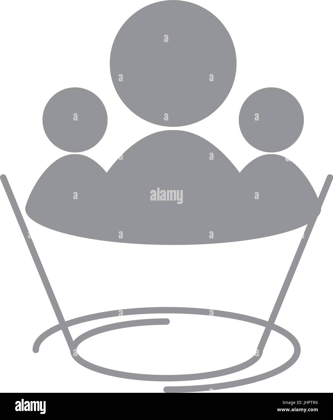 Teamwork and networking symbol Stock Vector Image & Art - Alamy